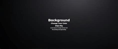 Psd 추상적인 검은색 그라디언트 배경 빈 어두운 텍스처 벽지 프리미엄 Ai 생성 Psd