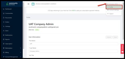 Community Notifications Community Archives