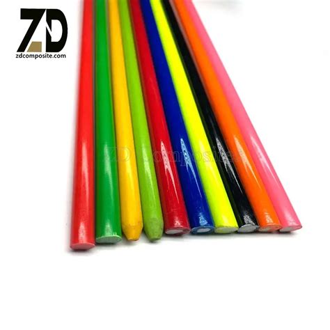 Fiberglass Rods 50000 Psi Tensile Strength Industrial Grade