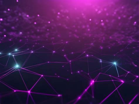 Premium Photo Abstract Neural Patterns Digital Background With