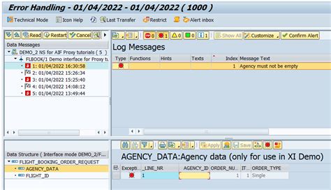 Enhance A Proxy Interface With Preprocessing SAP Tutorials