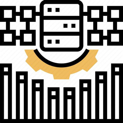 Data Complexity Organize Center Processing Icon Download On Iconfinder