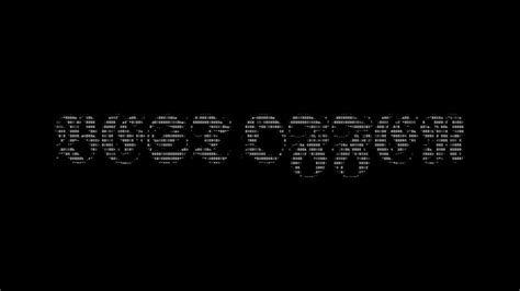 Best Offer Ascii Animation On Black Background Ascii Art Code Symbols With Shining And
