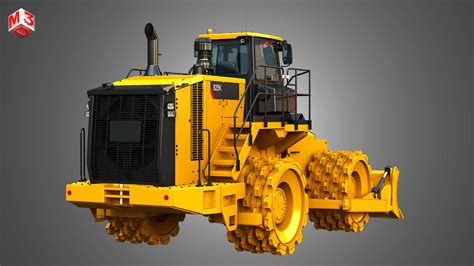 825k Soil Compactor 3d Model By Markos3d
