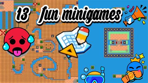 13 Best Minigames In Brawl Stars 🔥 Youtube