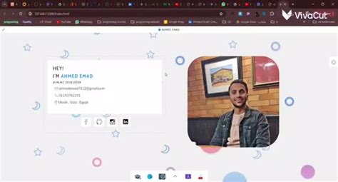 [video] ahmed emad on linkedin frontend portfolio