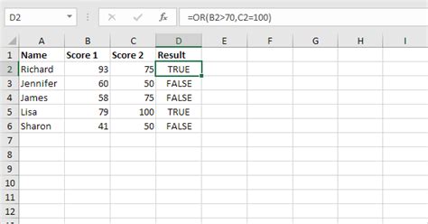OR Function In Excel Step By Step Tutorial