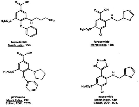 Wo2010085352a2 Bumetanide Furosemide Piretanide Azosemide And