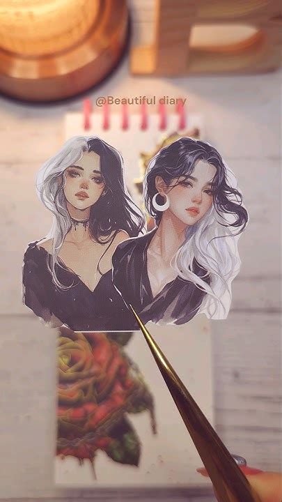 다크무드 1분다꾸 Asmr Journaling 빈티지다꾸 Youtube