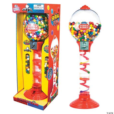 Dubble Bubble ® Spiral Fun Gumball Machine Bank