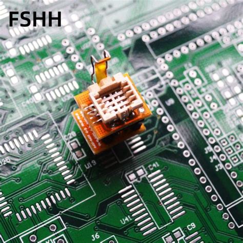 208mil Sop8 Test Socket Soic8 Ic Socket Clamshell Adapter Socket Back