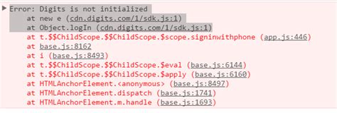 javascript twitter digits is not initialized in web stack overflow