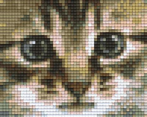 Pixelhobby Klassik Vorlage Katze
