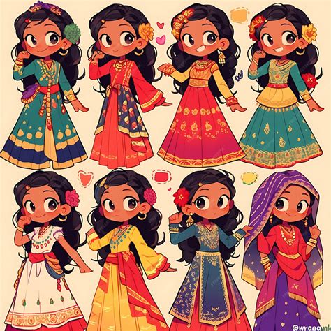 Premium Photo The World Of Colorful Chibi Collections Adorable Art
