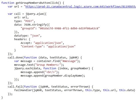 Get All Users From Azure Ad Group Sharepoint Hosted App Sharepoint