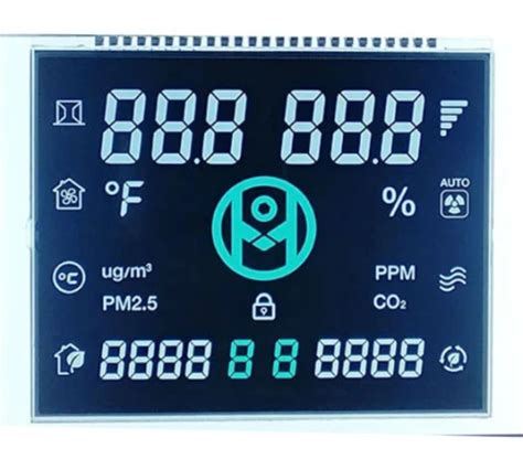 Custom Air Detector Lcd Display Va 7 Segment Lcd Panel Lcd And Lcd Panel Price