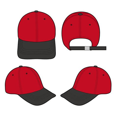 Cap Design Template