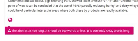Abstract Length Error Message Includes Array Instead Of Correct Length