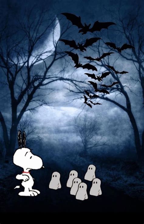 Snoopy Nation Things Are Getting Spooky Facebook Snoopy Pictures