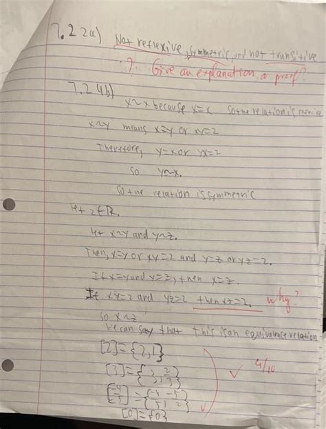 Solved For Each Of The Following Prove That The Relation Chegg