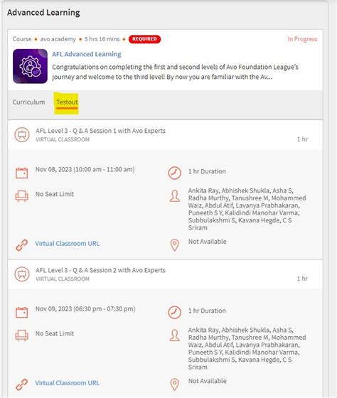 Ankita Ray On Linkedin Afl Afl Avofoundationleague Level3course