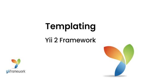 Templating Yii Frameworks Youtube