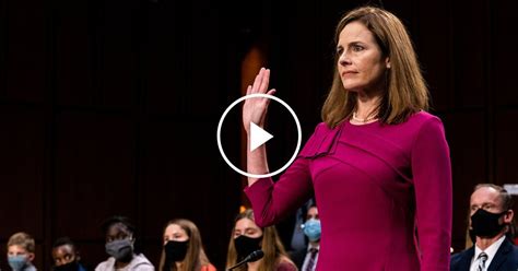 Amy Coney Barrett Hearing Day 1 Highlights The New York Times