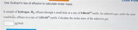 Solved Calculate Root Mean Square Rms Speed Calculate The
