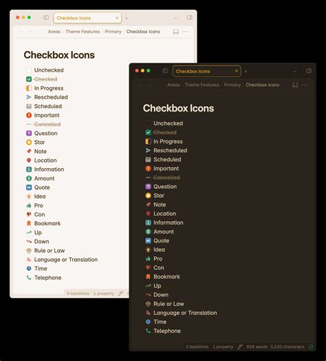 Checklists And Checkbox Icons Primary