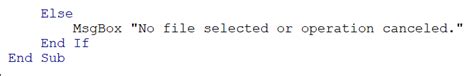 Vba Getopenfilename Excel Examples Multiselect How To Use