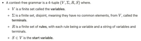 Formal Languages And Finite Automata Context Free Languages