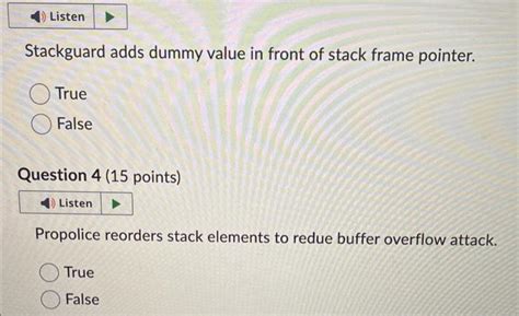 Solved Stackguard Adds Dummy Value In Front Of Stack Frame
