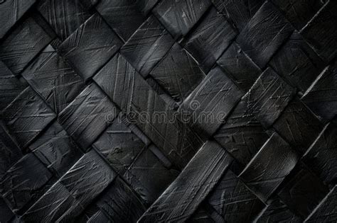A Dark Black Textured Surface With A Faint Cross Hatch Pattern Creating A Grid Like Effect The