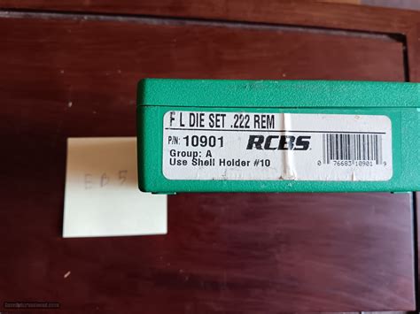 Rcbs Reloading Dies 222 Rem For Sale