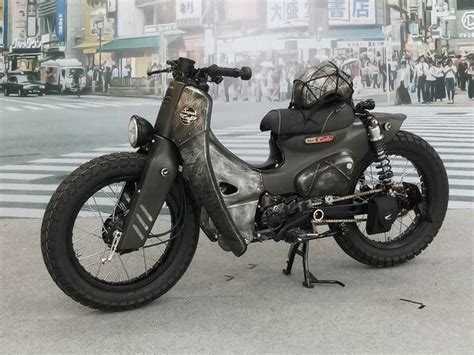 Pin by vd on Cub 50 | Honda super cub, Vintage cafe racer, Honda cub