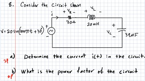 Solved Consider The Circuit Showna ﻿determine The Current