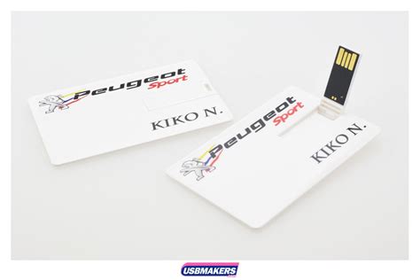 Slim Credit Card Style Personalised USB Memory Sticks USB Makers Personal Cards Memory