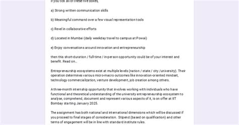 Radhika Sachdeva On Linkedin Written Communication Internship At Iit