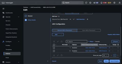 add and remove vlans for ucs in intersight managed mode cisco