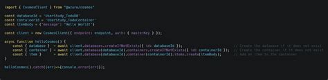 New Azure Cosmosdb Javascript Sdk 20 Now In Public Preview