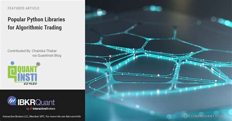 Ibkr Quant On Linkedin Algorithmictrading Pythonprogramming