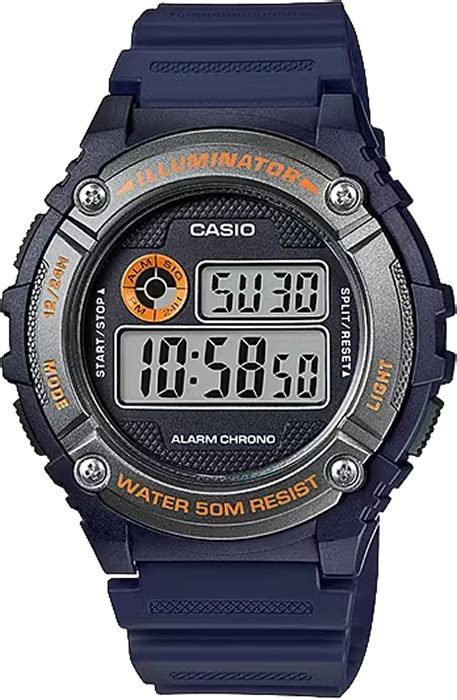Часы Casio Collection W 216h 2b — купить наручные часы в интернет магазине по цене