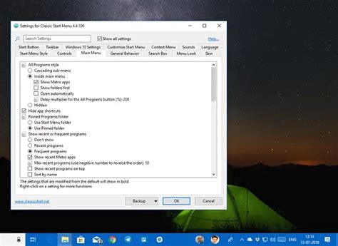 Get Back Old Classic Start Menu On Windows With Open Shell