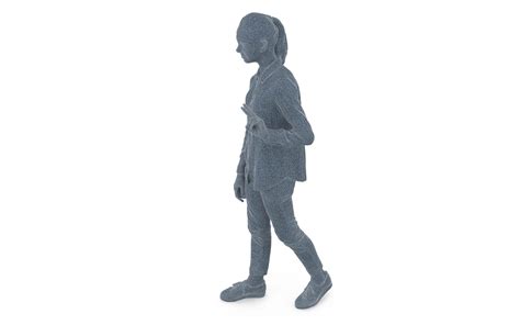Girl Teen Greeting 3d Model By Renderbot Llc