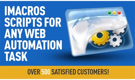 Write Imacros Scripts For Web Automation And Scraping Service