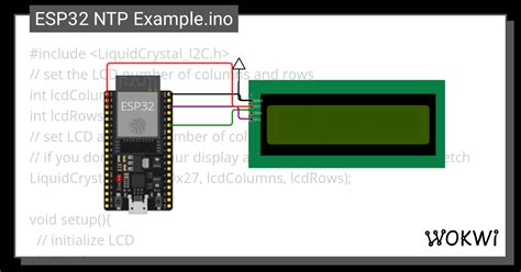 Esp32 Ntp Wokwi Esp32 Stm32 Arduino Simulator