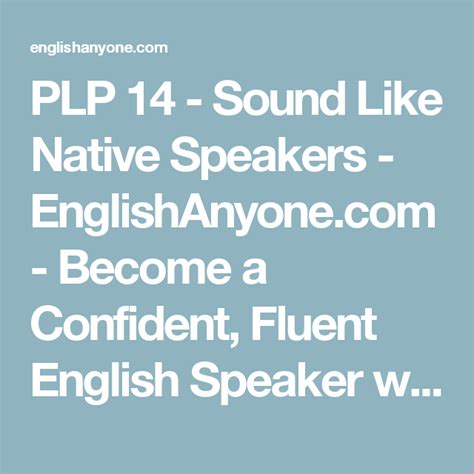 Native Vs Fluent Academic