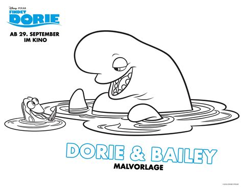 Ausmalbild 10 Findet Dorie Malvorlagen Findet Dorie Dorie And Bailey Kostenlos Ausdrucken