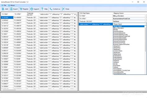 IsimSoftware CSV To VCard Converter Download Softpedia