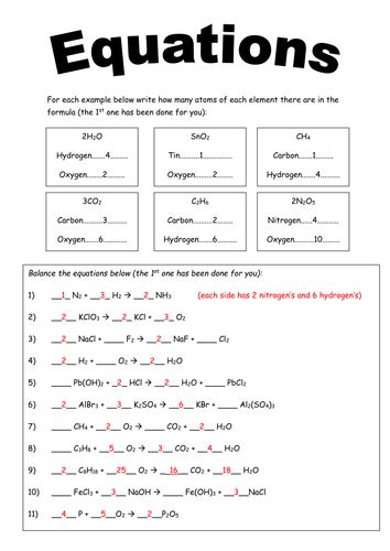 Edexcel 9 1 Igcse Unit 1 E Calculations Quantitative Chemistry Teaching Resources